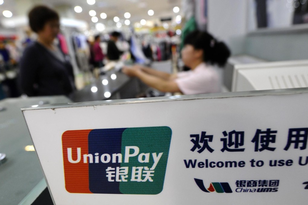 UnionPay takes aim at global footprint to rival Visa, Mastercard ...