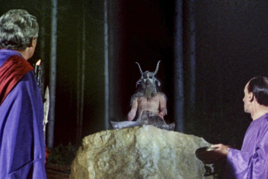 Hammer horror classic The Devil Rides Out - in which a goat embodies ...
