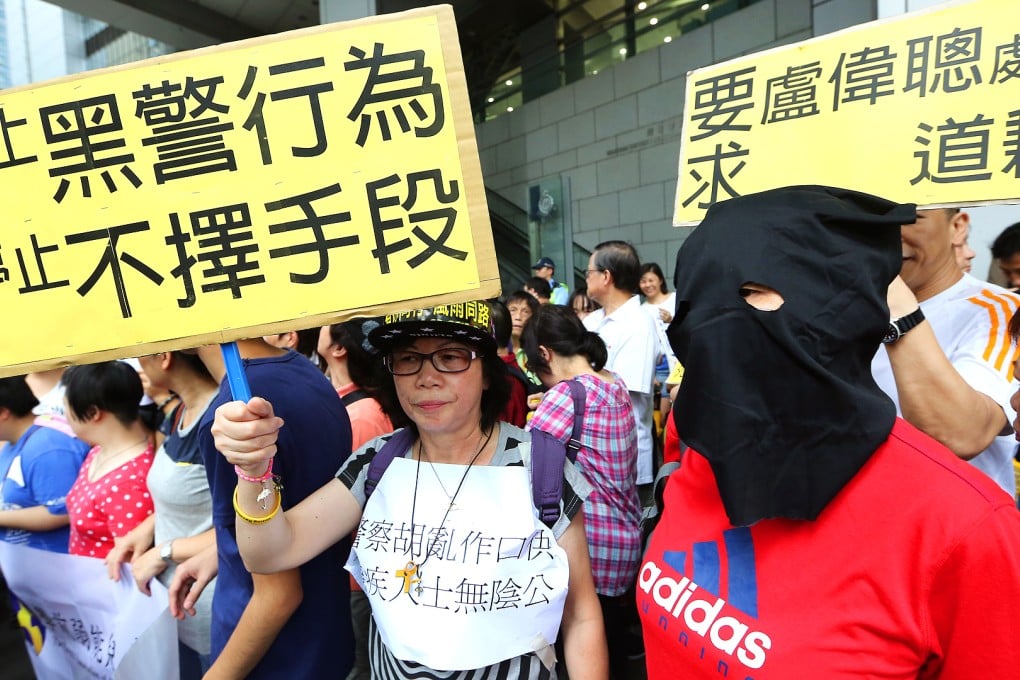 Hundreds march in Wan Chai over wrongful arrest of autistic man | South ...