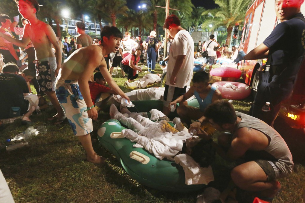 Taiwan water park fireball that killed 11 and injured Hongkongers ...