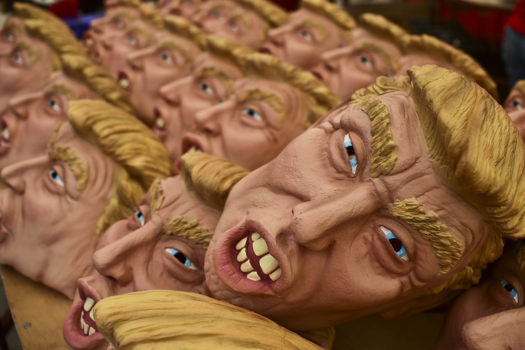'Prime villains': Masks of Donald Trump and the world’s most notorious ...