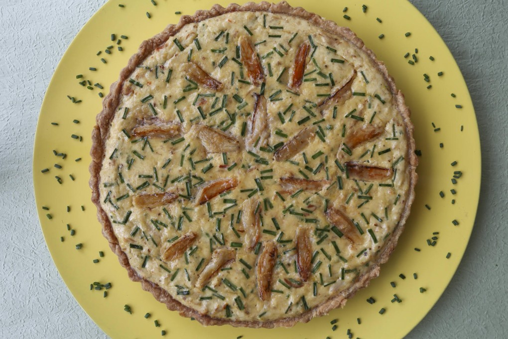 Susan Jung's recipe for crab, ricotta and chive tart (or souffle ...