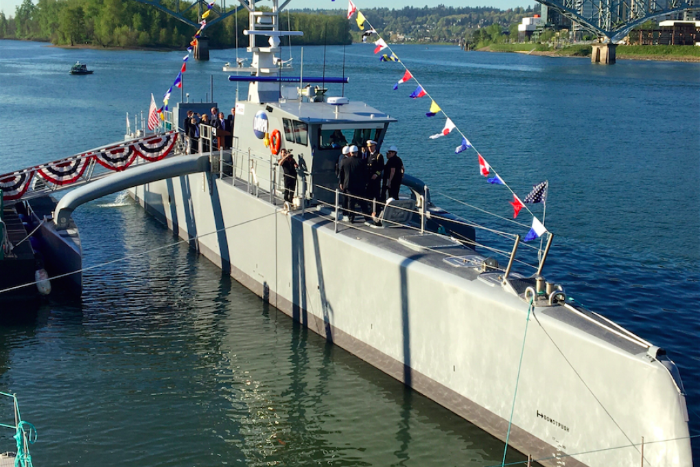 US Navy unveils drone warship that could change naval combat | South ...