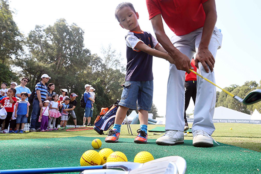[Children sports] Learning how to swing | South China Morning Post