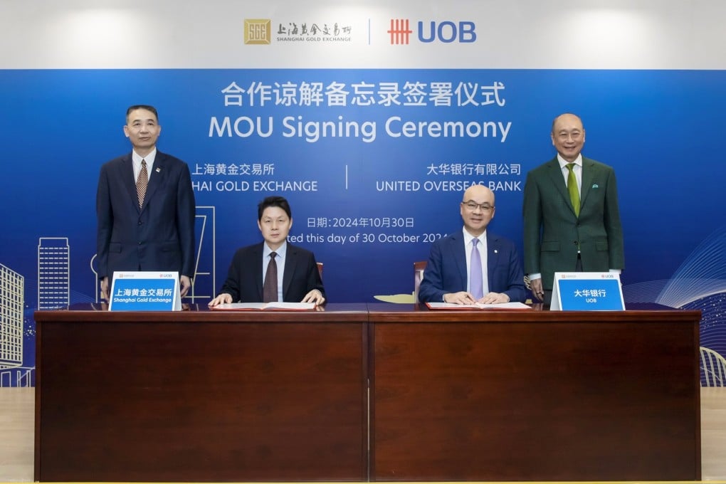 UOB and Shanghai Gold Exchange sign MOU to enhance cross-border ...