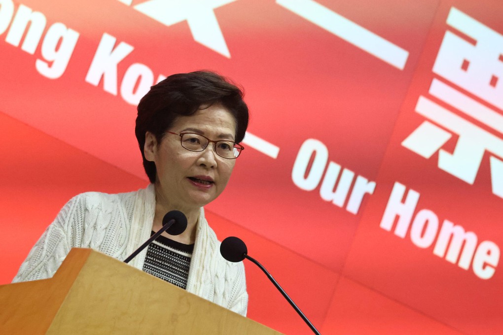 Hong Kong leader Carrie Lam sent razor blade in threatening letter ...