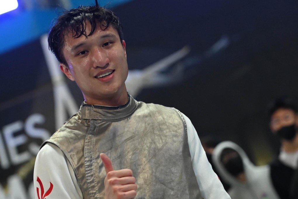 Hong Kong Olympic fencer Ryan Choi earns praise from Canto-pop boy band ...