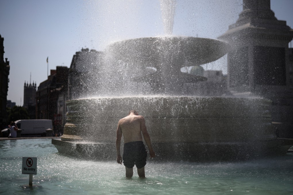Temperature hits 40 degrees in Britain for first time on record | South ...