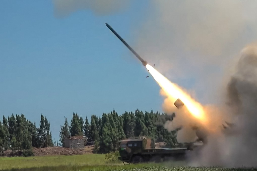 Chinese military rockets used in live-fire drills around Taiwan may ...