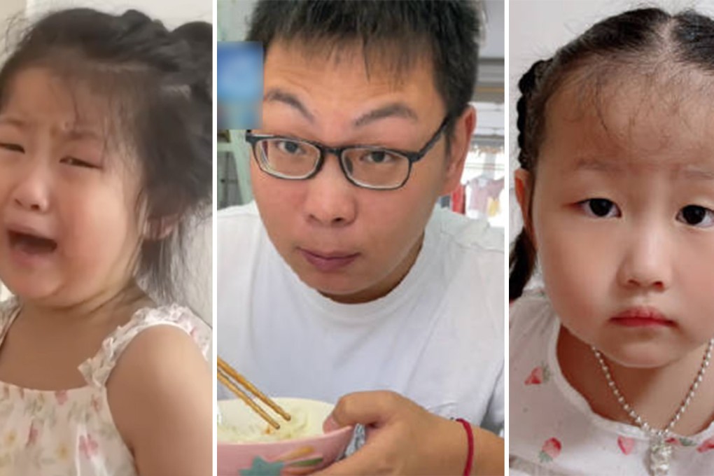 Spitting image of dad: video of Chinese girl, 6, complaining about ...