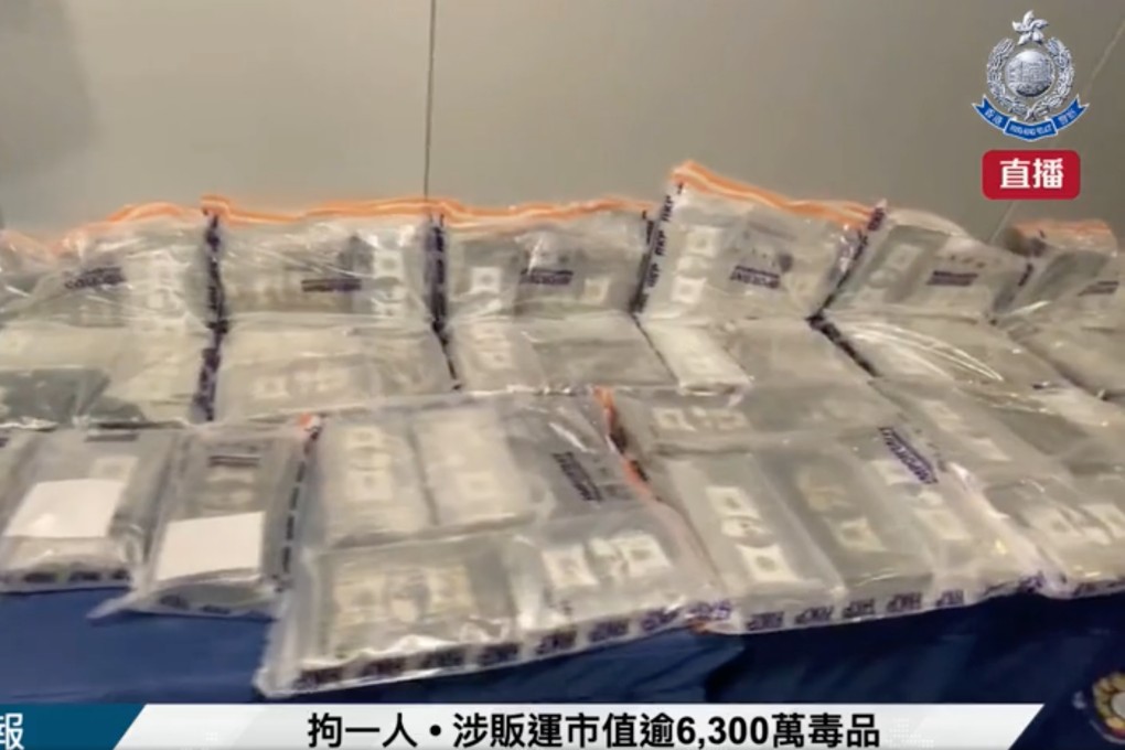 Hong Kong police arrest 1 man, seize cocaine worth HK$63 million at private residential complex ...