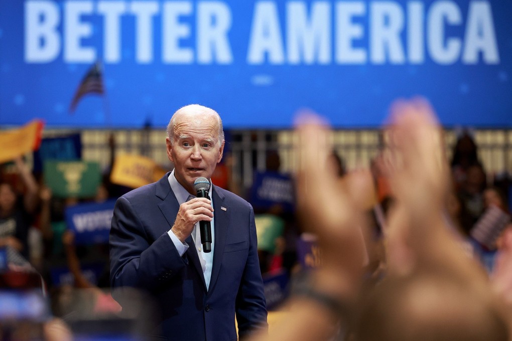 Joe Biden rallies voters in final push before US midterm elections ...