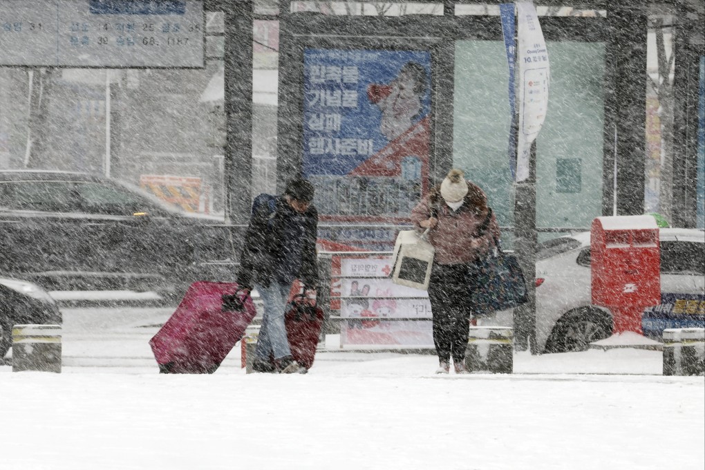 Travel chaos: South Korea, Japan grapple with extreme weather ...