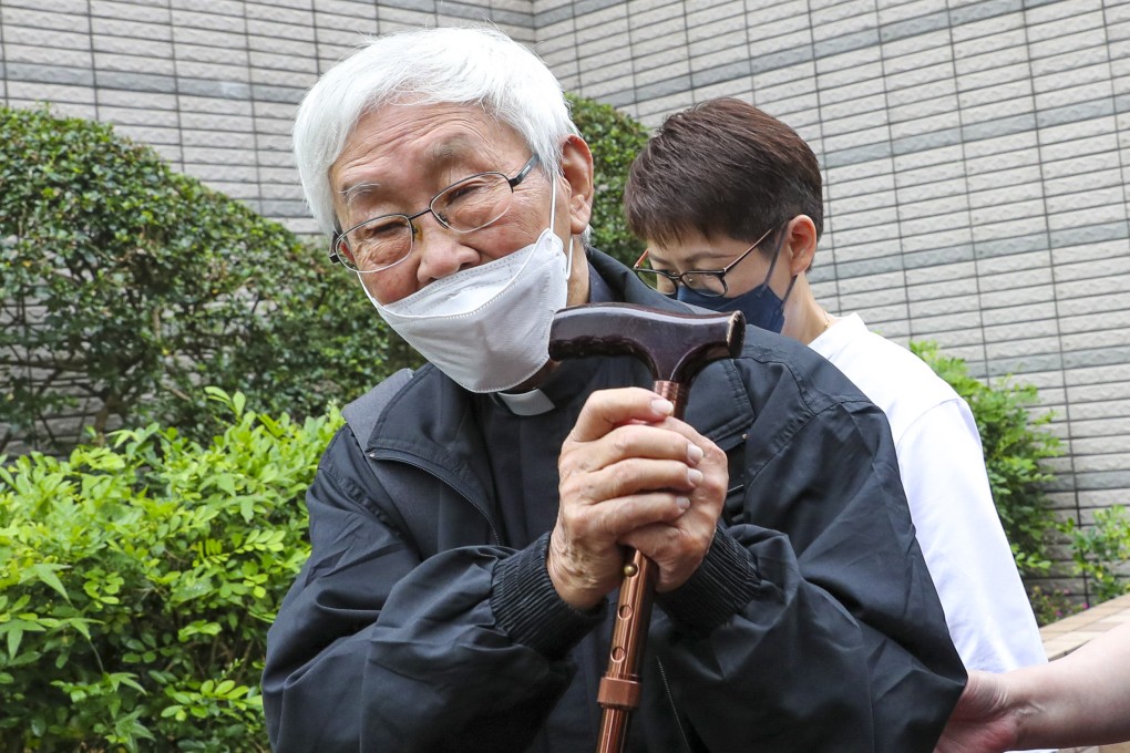 Retired Hong Kong Catholic leader Joseph Zen in hospital with breathing ...