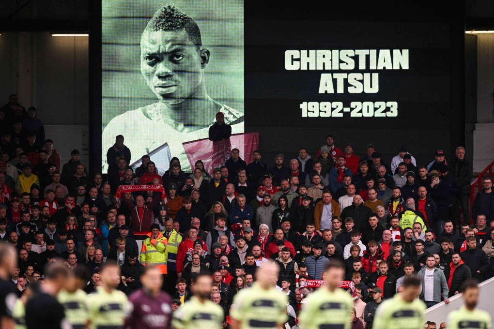 Wife and children of earthquake victim Christian Atsu join emotional ...