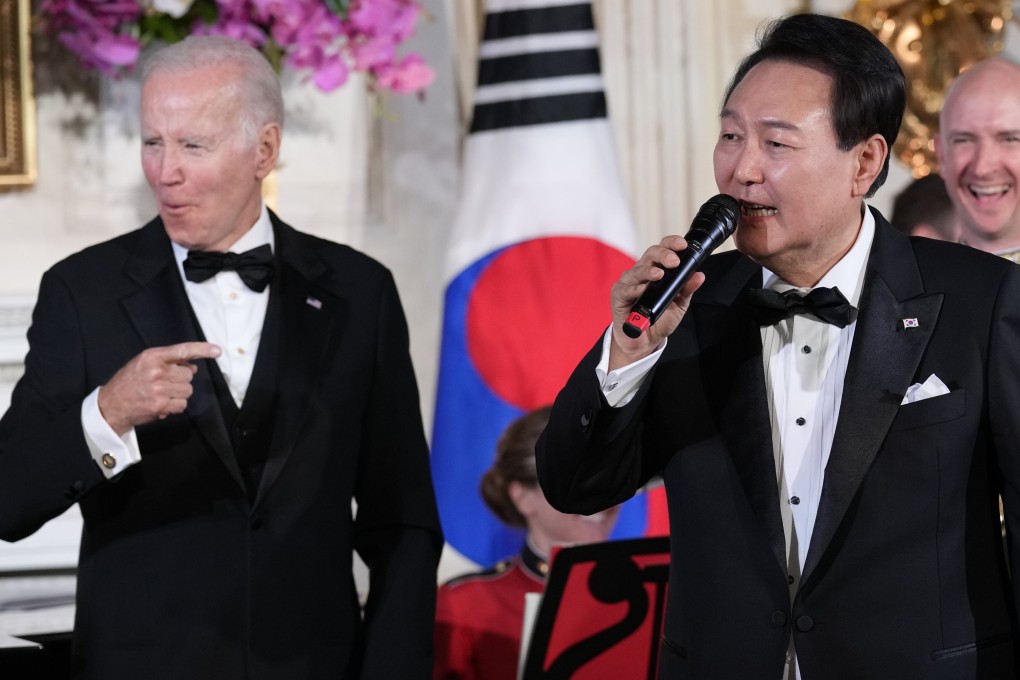 South Korea’s Yoon sings ‘American Pie’ at White House state dinner ...