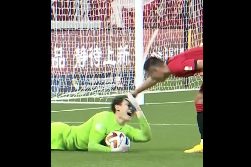 Chinese Super League goalkeeper blasted for ‘the ultimate gamesmanship ...