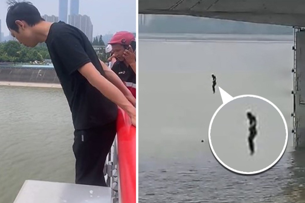 ‘Nothing more precious than life’: hero Chinese food delivery man leaps ...