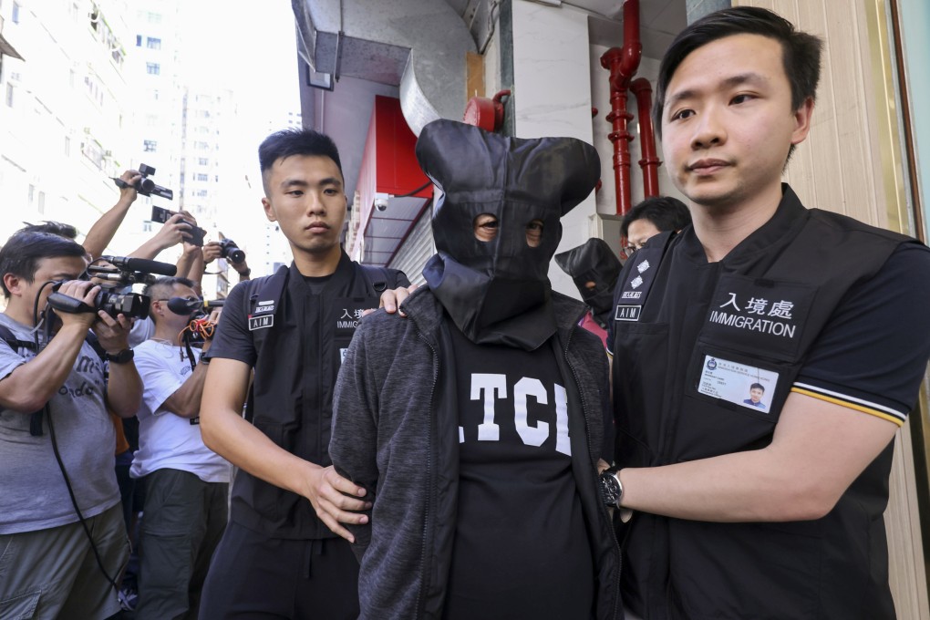 Hong Kong authorities arrest 2 men suspected of running syndicate ...