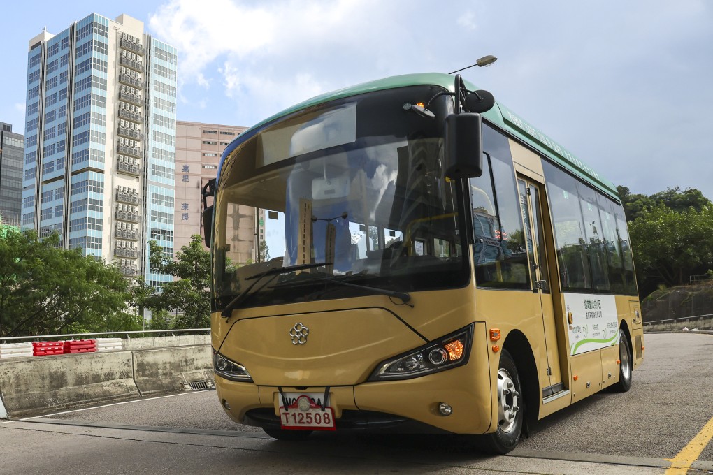 Hong Kong-built first electric public minibus to hit road by end of ...
