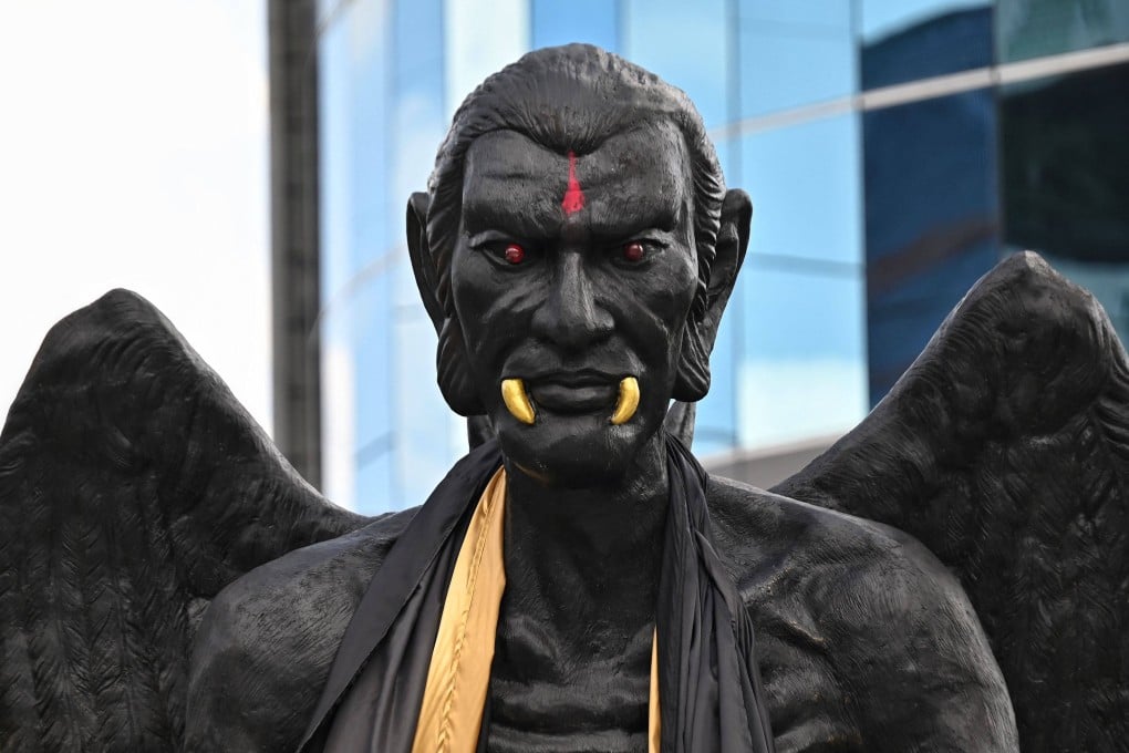 Giant gargoyle-like statue stirs controversy in Bangkok: is it lucky or ...