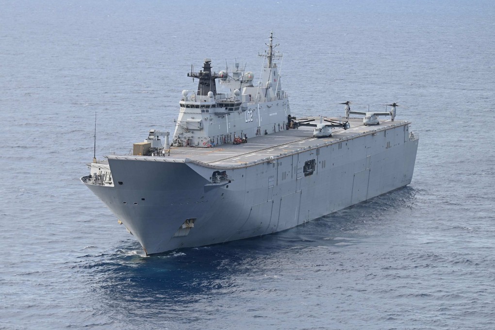 Australia sends its biggest warship to joint drills with Philippines ...