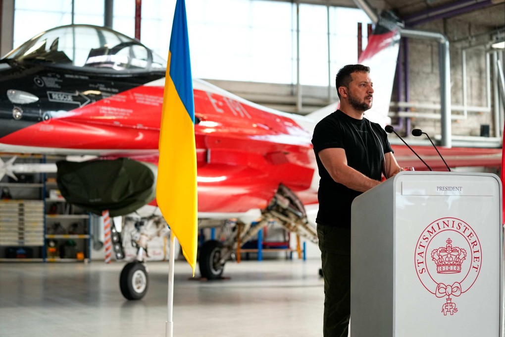 Volodymyr Zelensky urges allies to hurry and hand over F-16 fighter ...