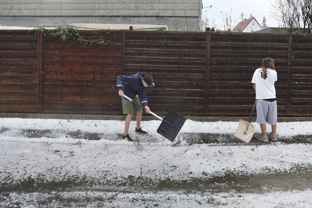 Hail causes massive damage in southern German town, disaster declared ...