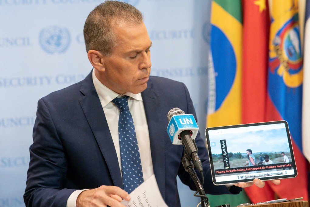 Israel’s UN envoy decries ‘war crimes’ as UN Security Council meets ...