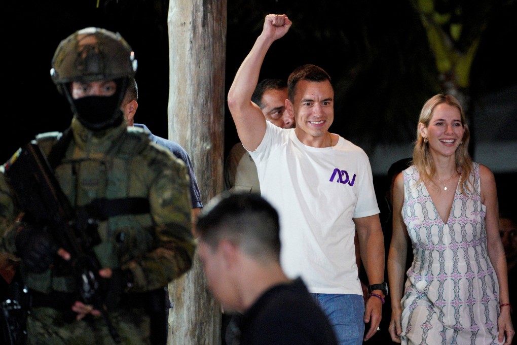 Ecuador presidential election: Daniel Noboa, heir to banana fortune, wins run-off vote | South ...