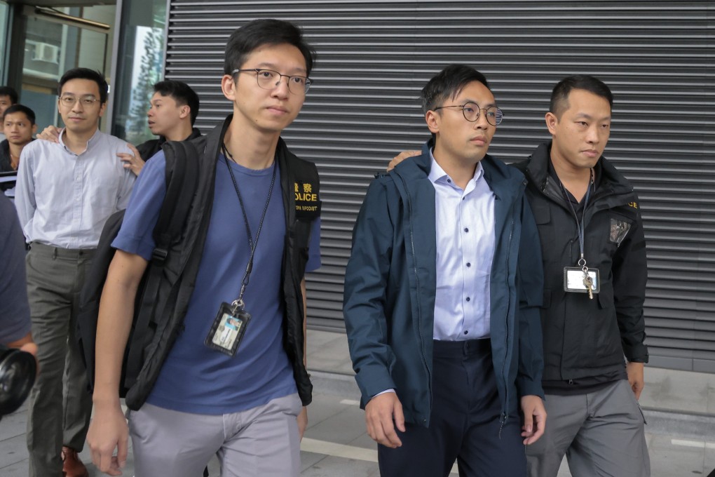 Hong Kong police arrest 4 men, including 2 ex-district councillors, on ...