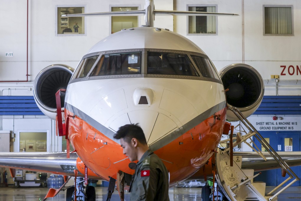 Hong Kong government pilots fly into eye of typhoons to better ...