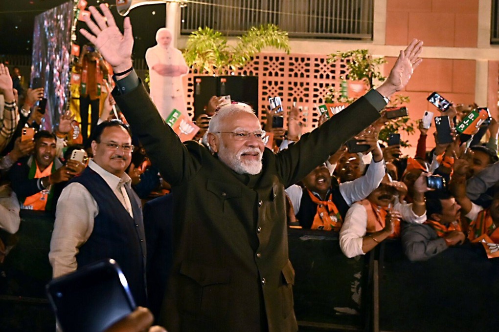 India’s Modi on track for 5 more years in power after BJP sweeps ...