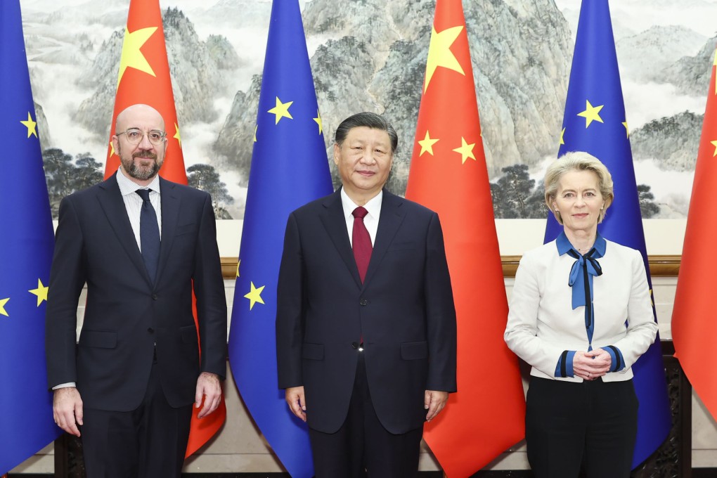 China sees Europe as key trade partner, Xi Jinping tells visiting EU ...