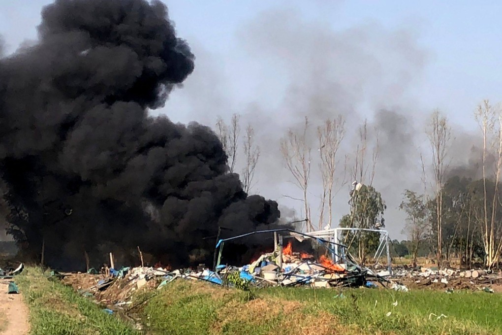 Explosion at Thailand fireworks factory kills at least 23 | South China ...