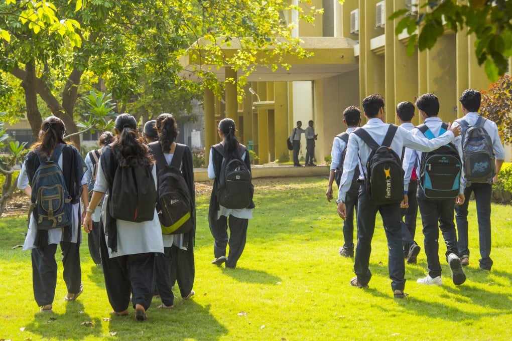 indian student studying