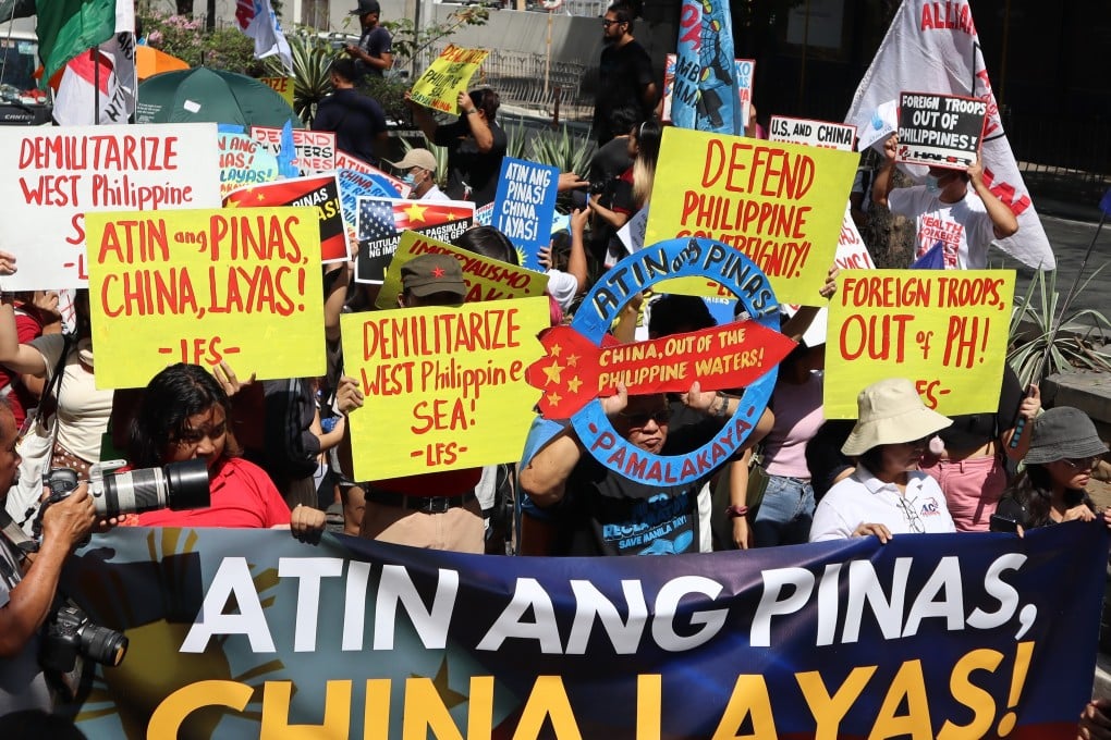 ‘the Philippines Is Ours China Out Filipino Activists Slam Sino Us