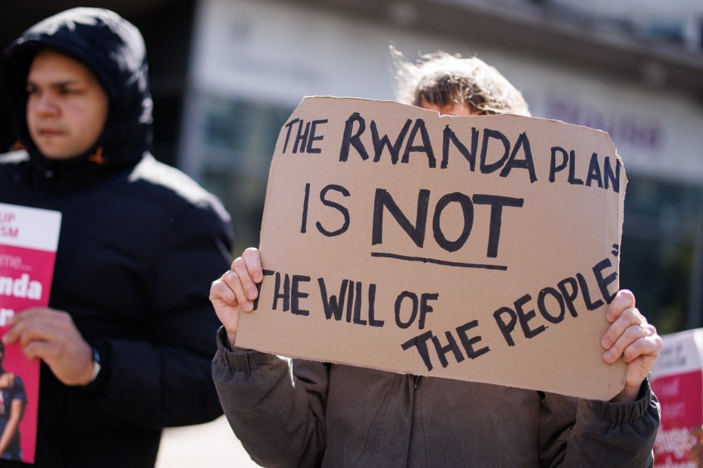 Human rights group begins legal action over UK’s Rwanda migrant policy ...