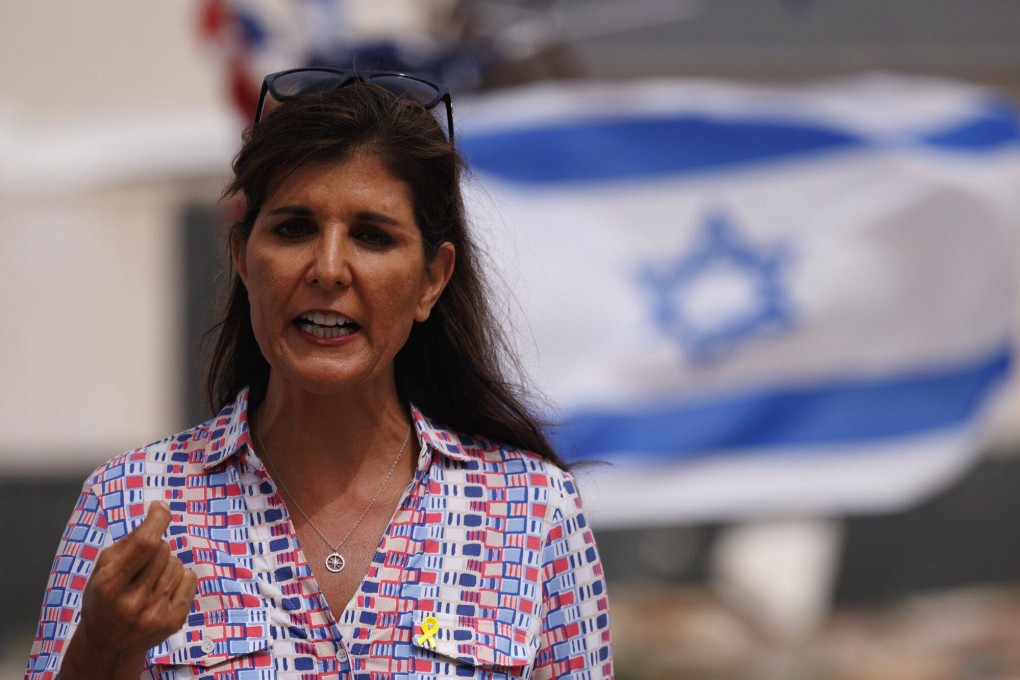 Nikki Haley writes ‘finish them’ on an Israeli shell | South China ...