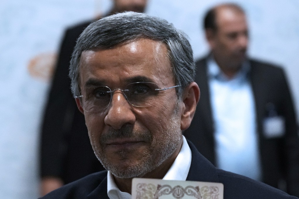 Iran’s hardline ex-president Mahmoud Ahmedinejad registers for ...