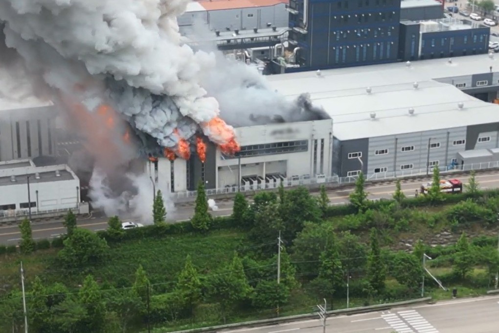 18 Chinese among 22 dead in South Korea battery plant fire | South ...