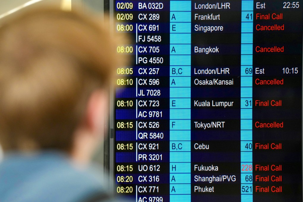 Passengers complain about poor service after Hong Kong’s Cathay Pacific ...