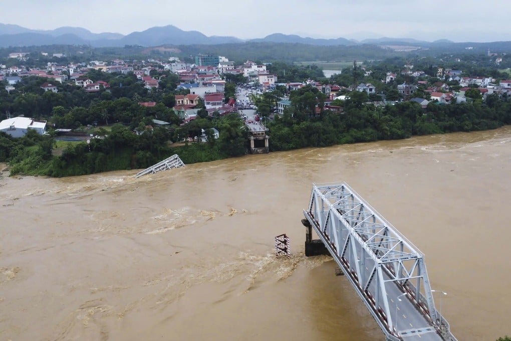 Typhoon Yagi aftermath: bridge collapses in Vietnam as death toll ...