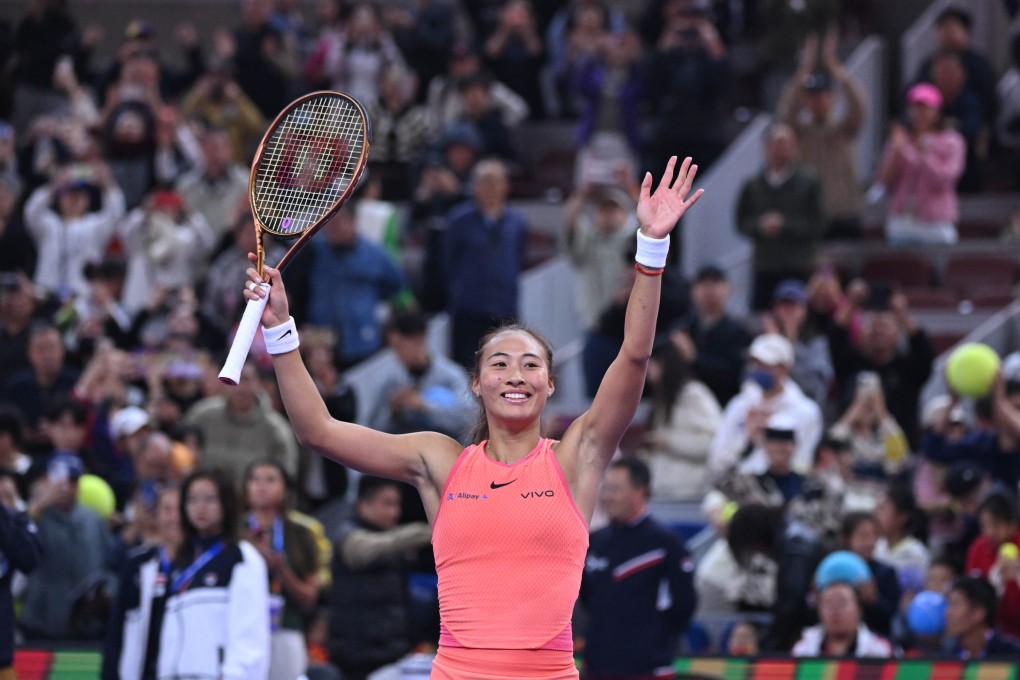 China Open: Zheng Qinwen in comeback win after Aryna Sabalenka loses to Karolina Muchova | South ...