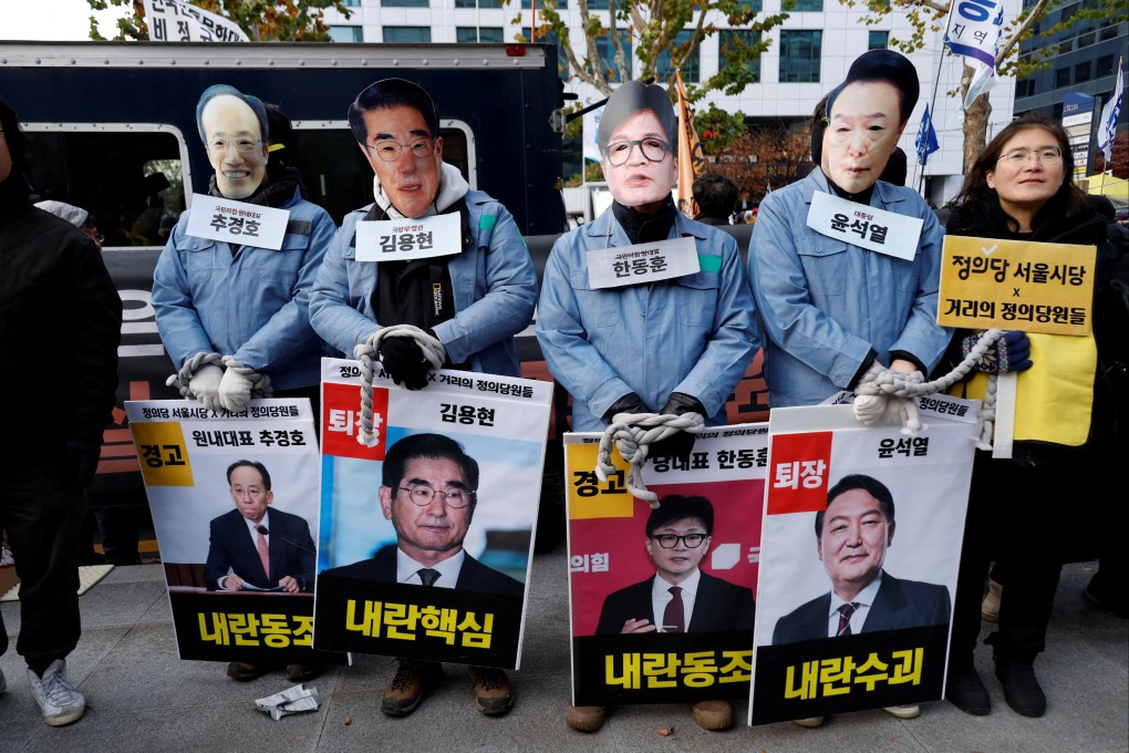 South Korean prosecutors detain ex-defence chief over martial law ...
