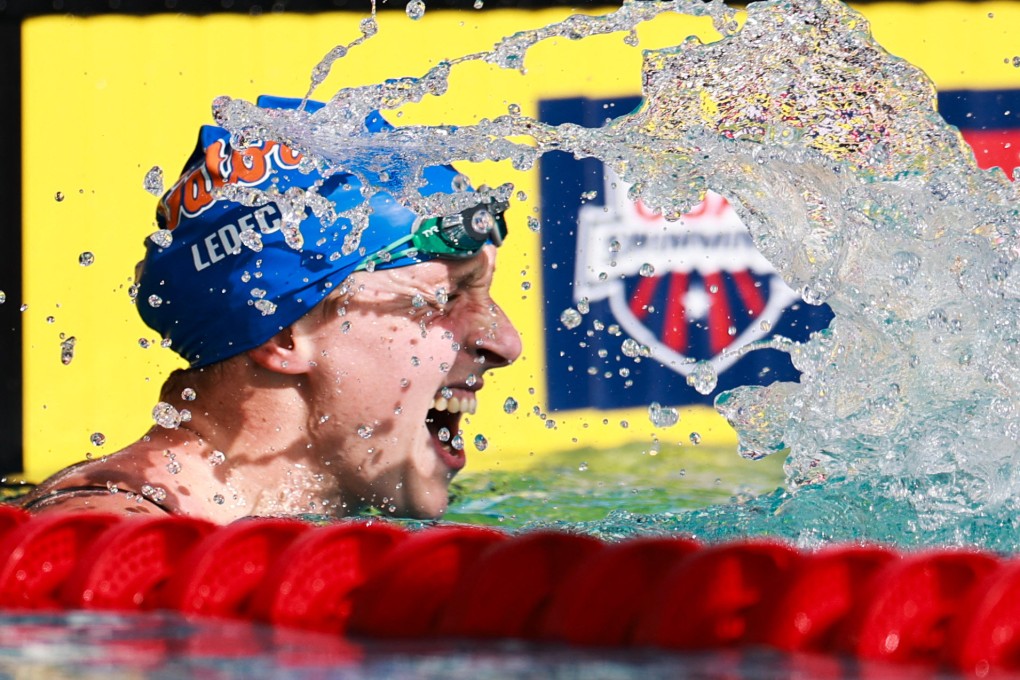 Olympic great Katie Ledecky scorches to second-fastest 1,500m time in ...