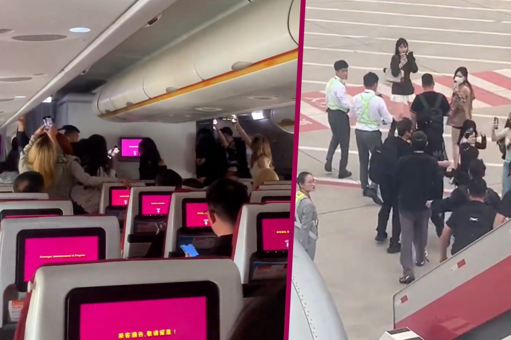 China fans chase boy band on flight, ignore crew advice, take photos ...