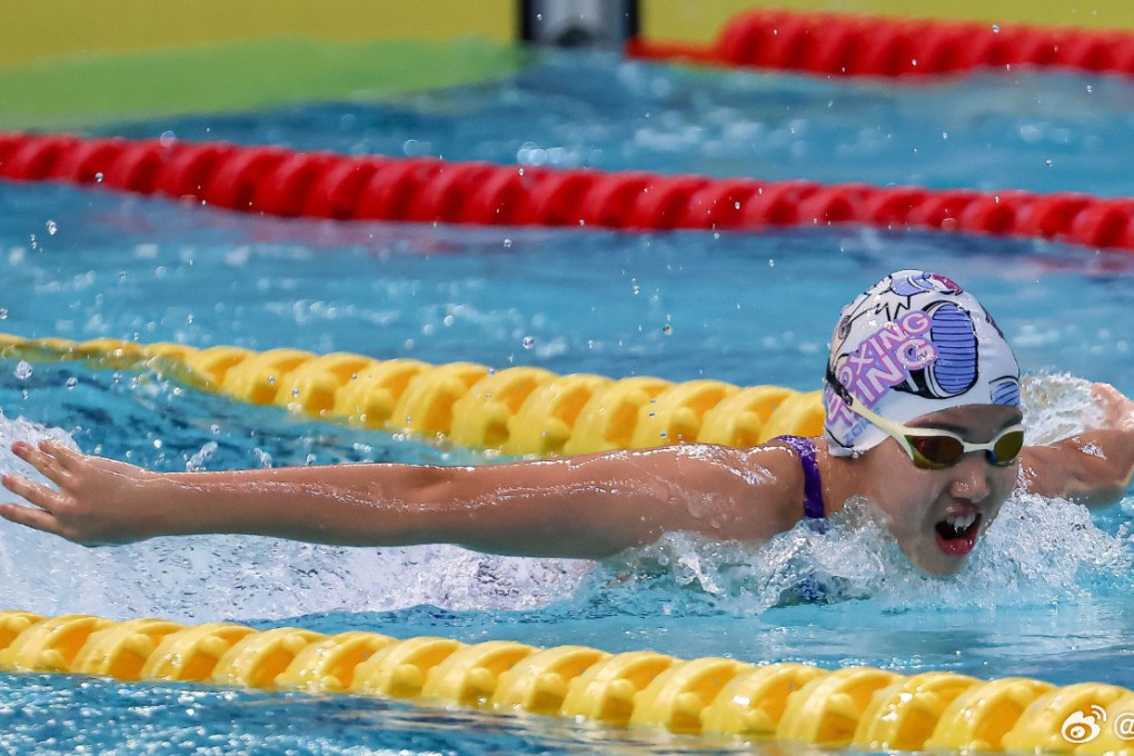 China’s 12-year-old swimming star Yu Zidi set for Singapore after ...