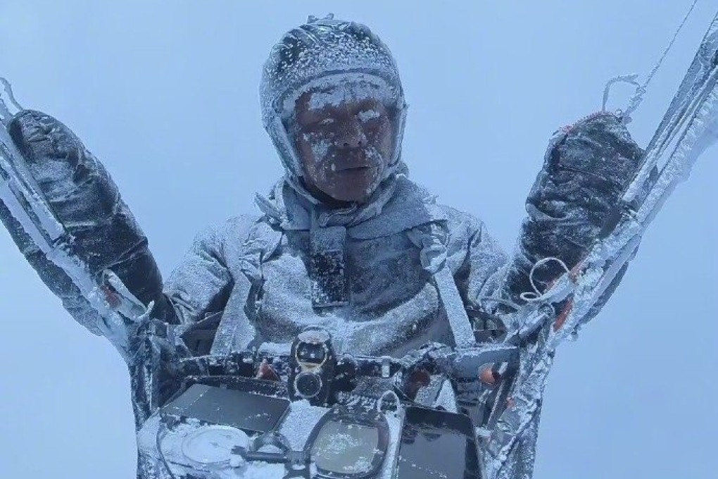 Chinese paraglider cheats death after flying to 28,000ft, handed 6 month ban | South China ...