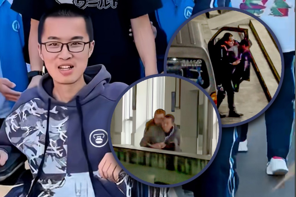 China dad carries disabled son to school for 12 years, vows to continue ...